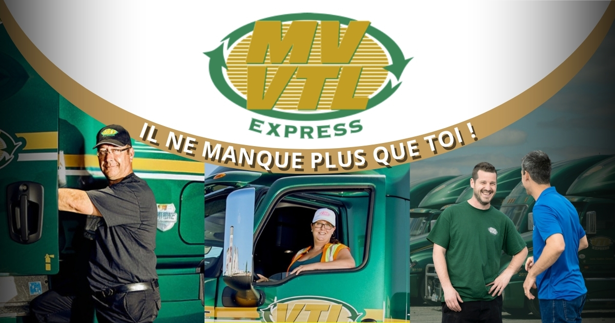 MV/VTL Express est à la recherche de Chauffeur-e de Train Routier ...